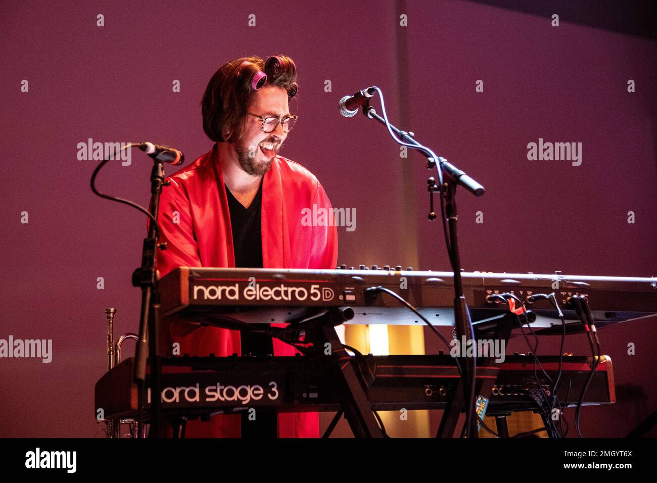 Boyfriend performs at Shorty Gras presented by Krewe of Freret at Mardi ...