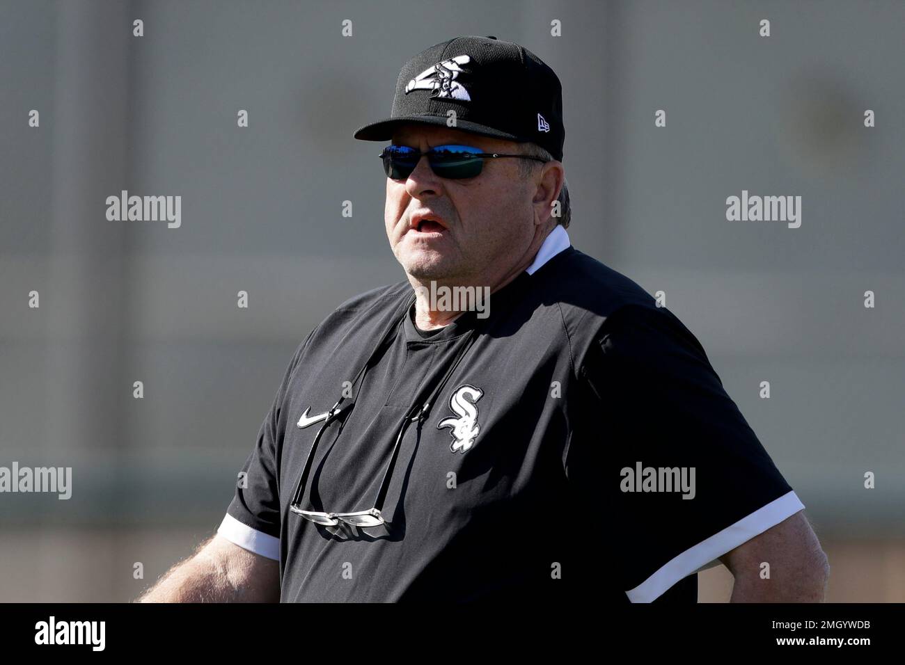 Chicago White Sox pitching coach Don Cooper during spring training ...