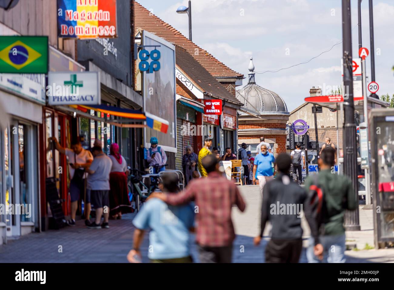 Forest Gate, Local Area Photography Stock Photo - Alamy