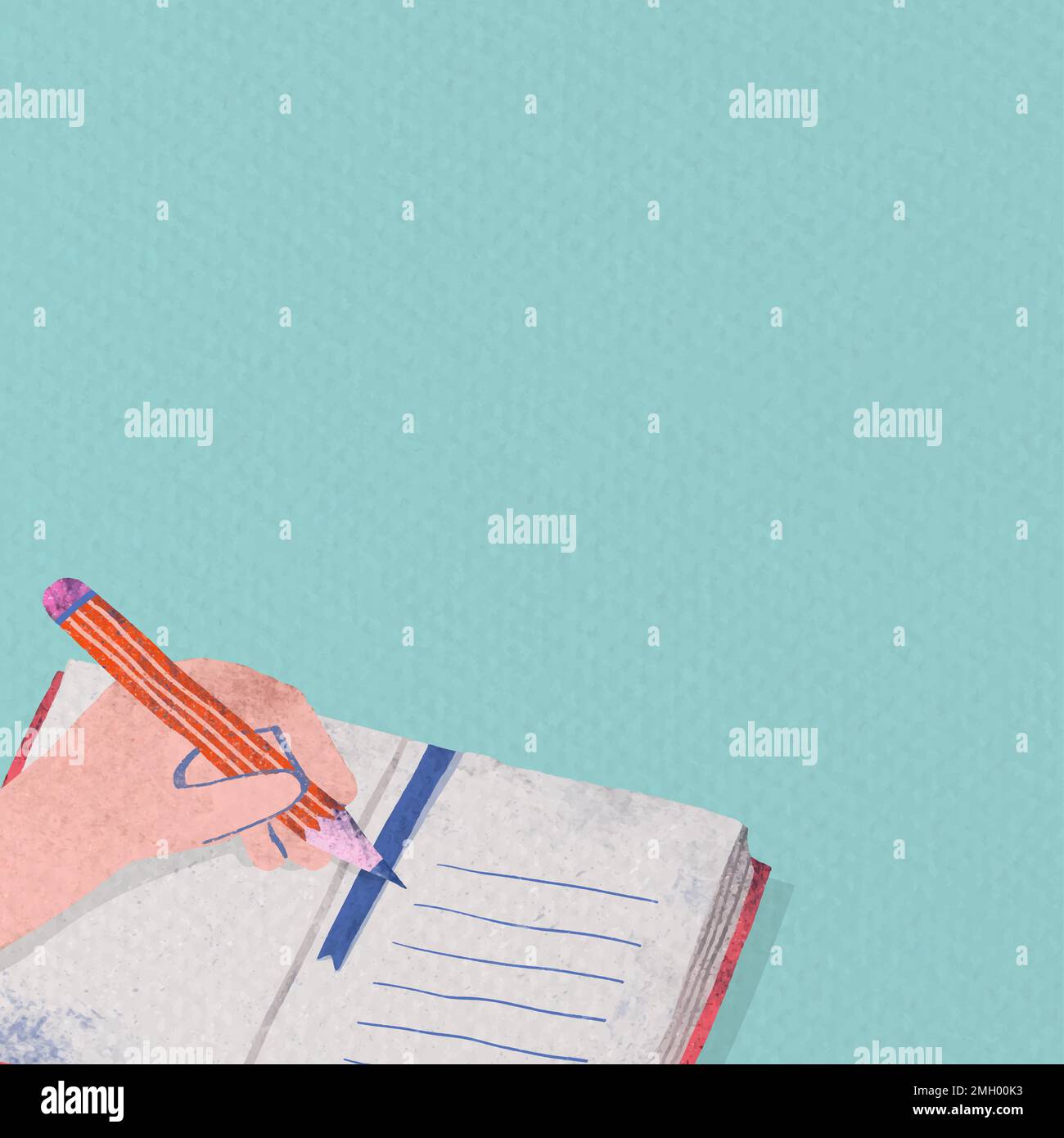 Writing on a green background Stock Vector Images - Alamy