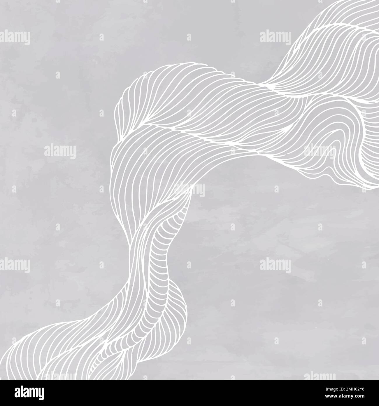 Gray abstract line frame social ads template vector Stock Vector Image ...