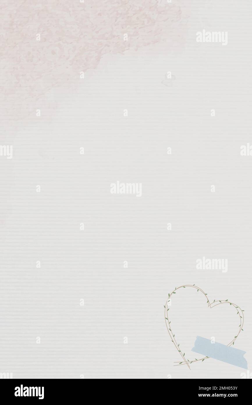 Small heart frame on beige background vector Stock Vector Image & Art ...