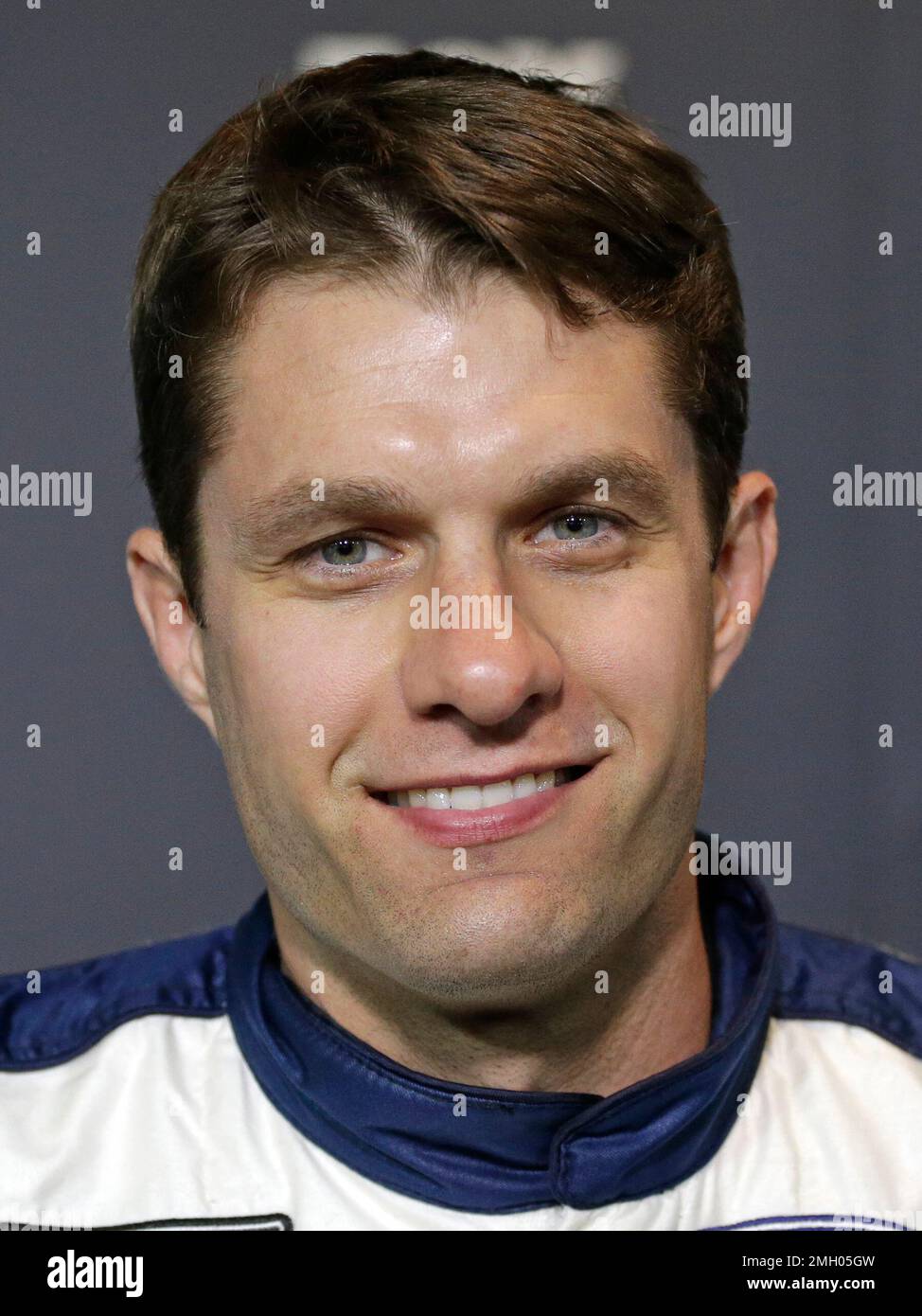 David Ragan during NASCAR Daytona 500 auto racing media day at Daytona ...