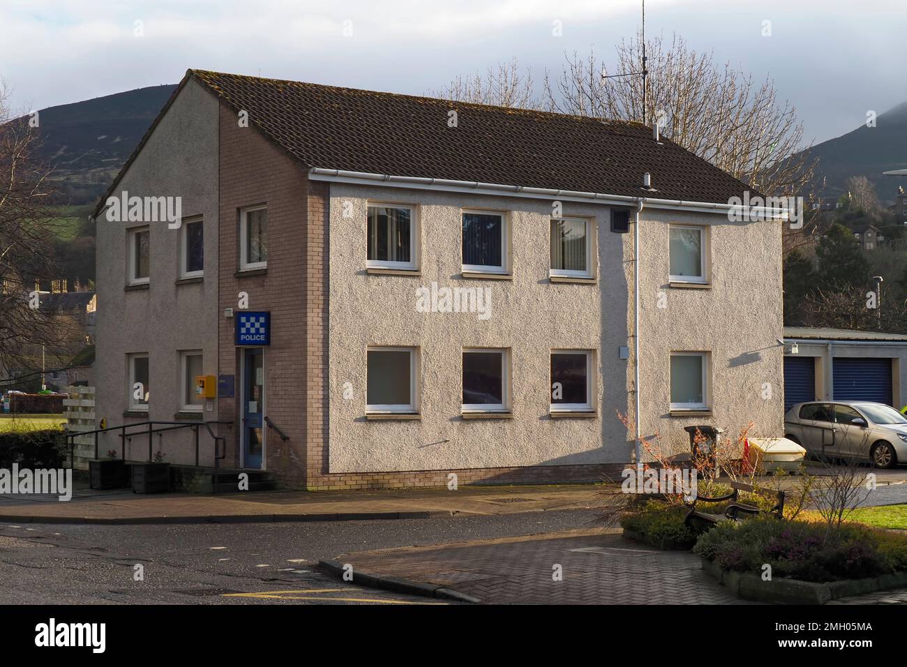 Police Station,Melrose,Scottish Borders,Scotland,UK Stock Photo - Alamy