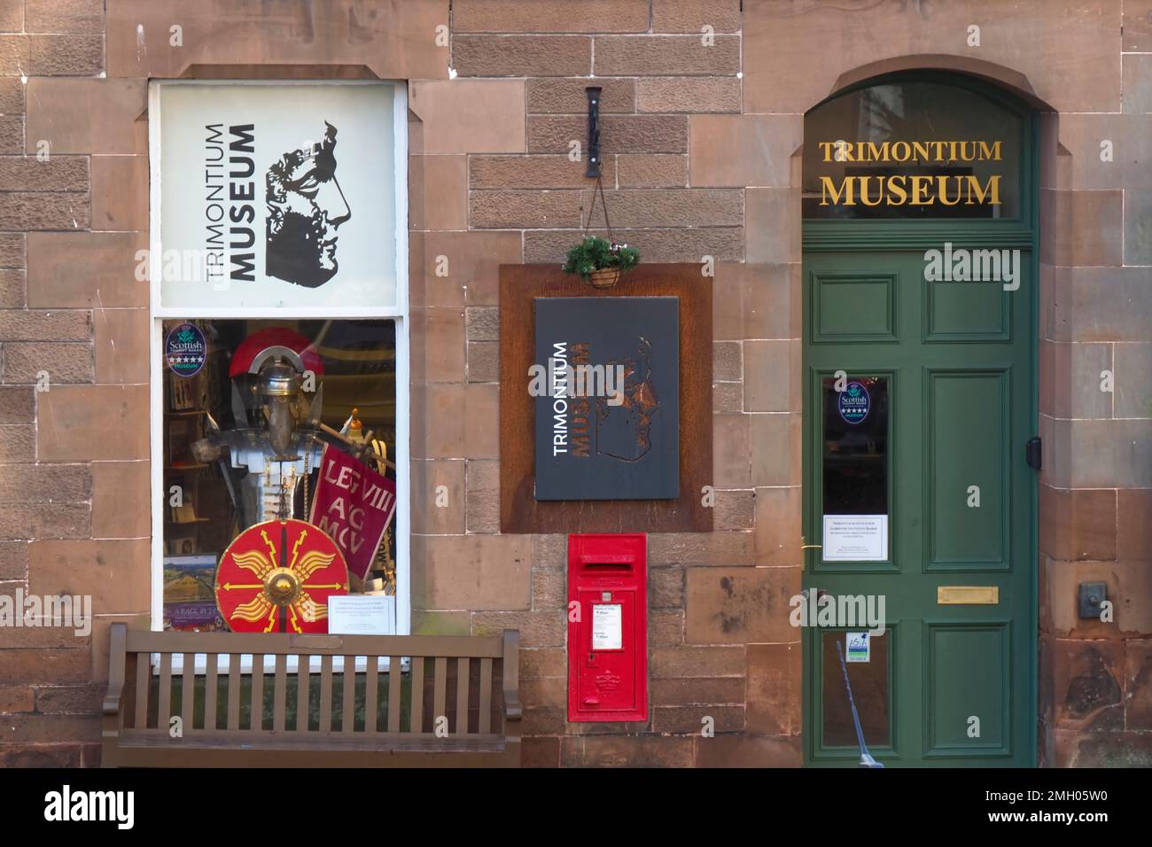 Trimontium Museum,Melrose,Scottish Borders,Scotland,UK Stock Photo - Alamy