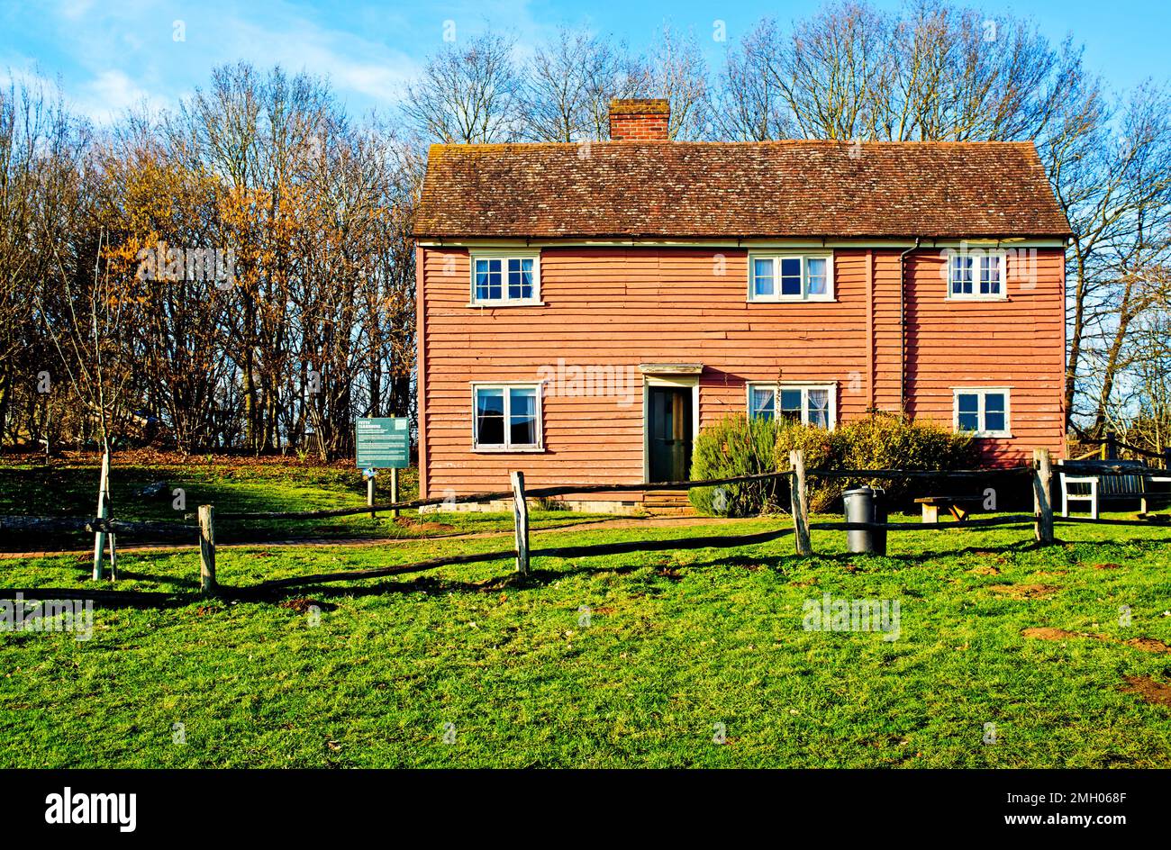 Petts farmhouse, Kent Life museum, Maidstone, Kent, England Stock Photo ...