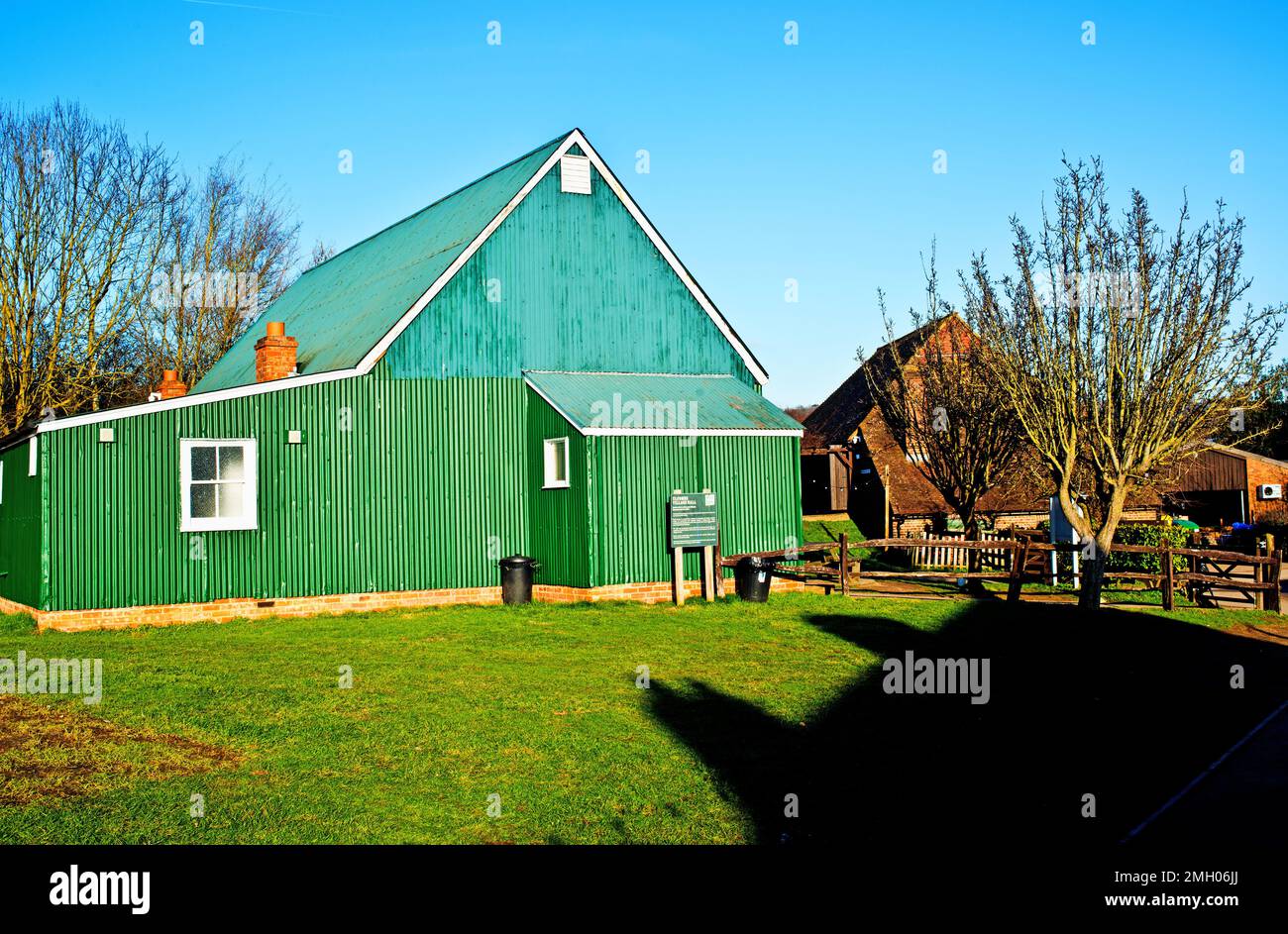 Ulcombe Village Hall resited at Kent Life Museum, Maidstone, Kent ...