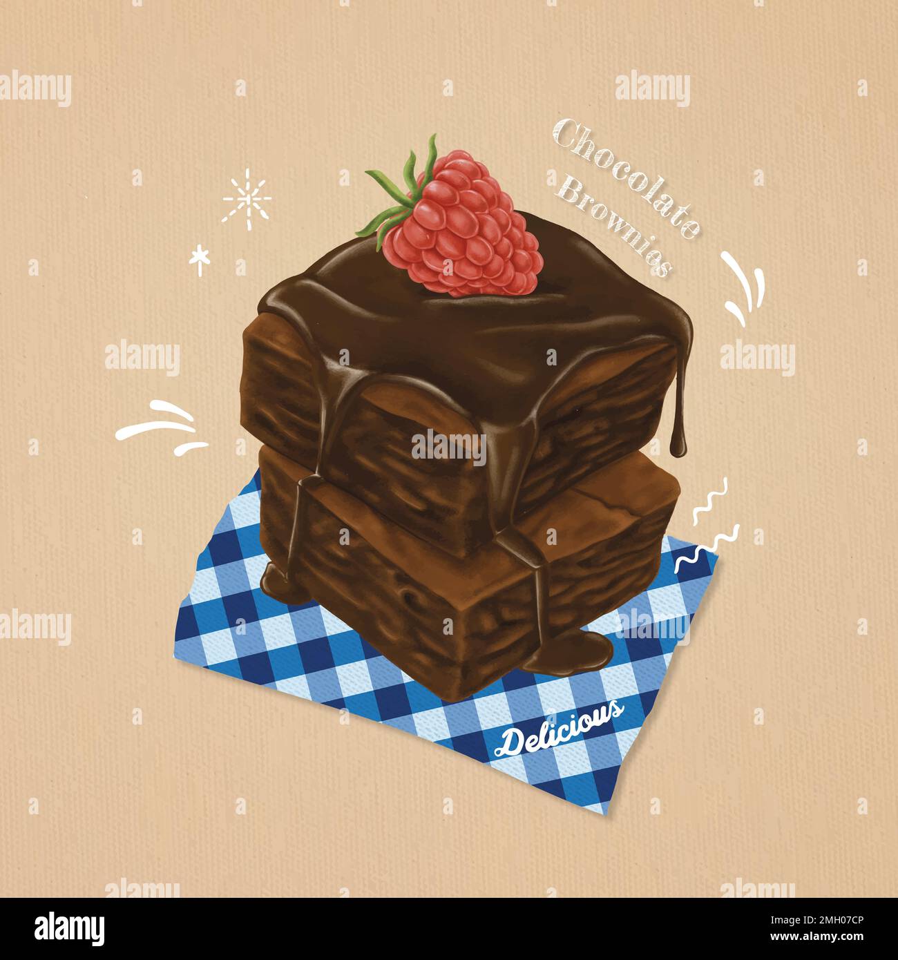 Bakery graphics hand drawn Stock Vector Images - Alamy