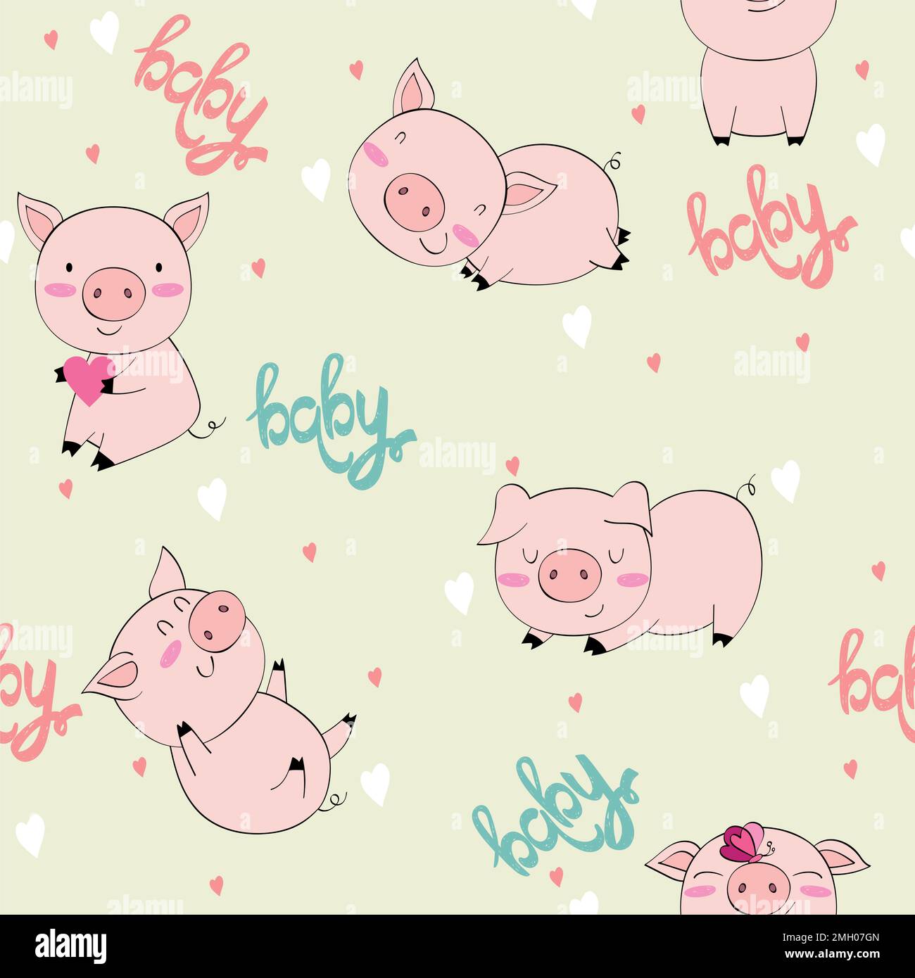 Vector seamless pattern Stock Vector Image & Art - Alamy