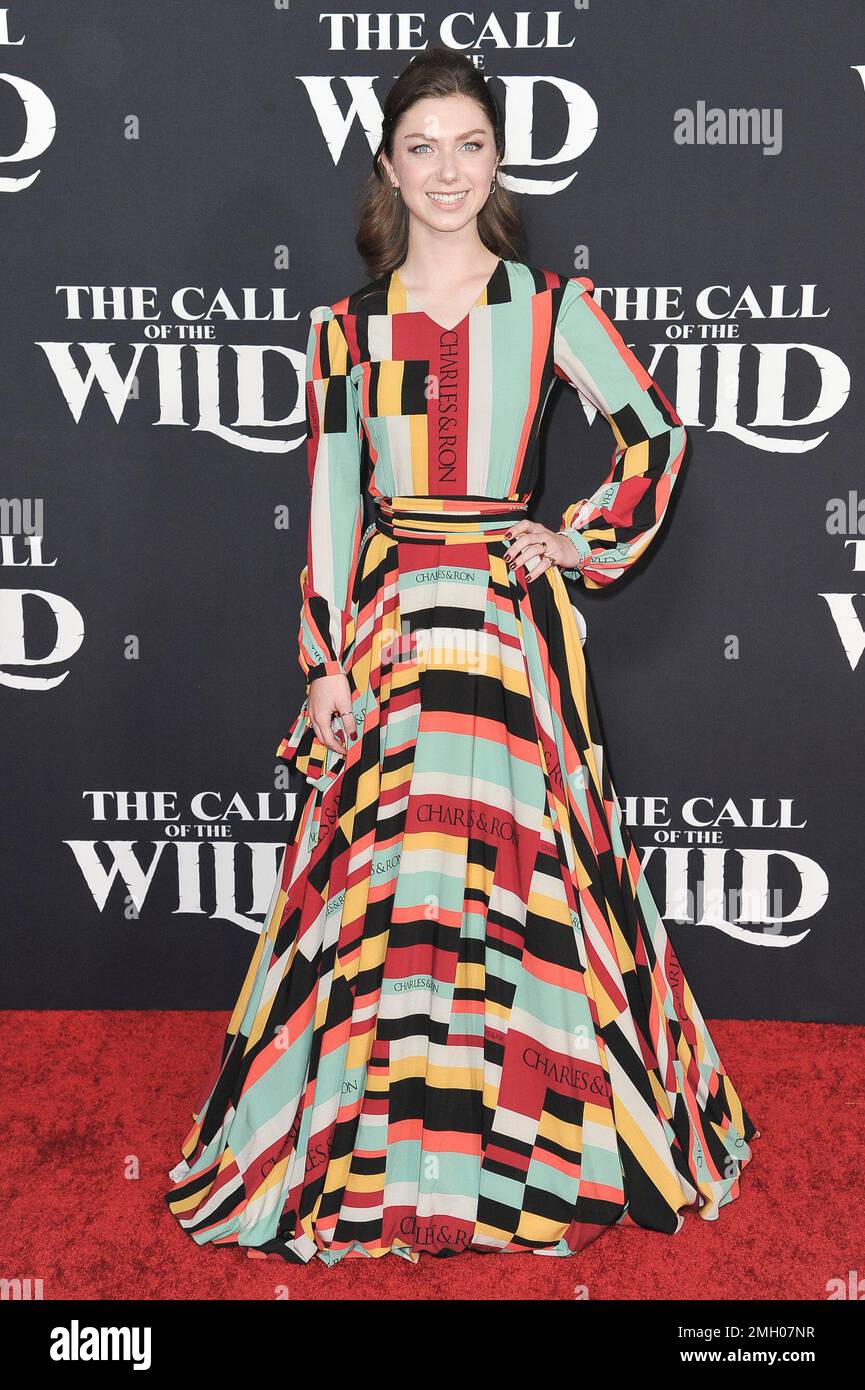 Isabella Blake-Thomas attends the world premiere of "The Call of the ...