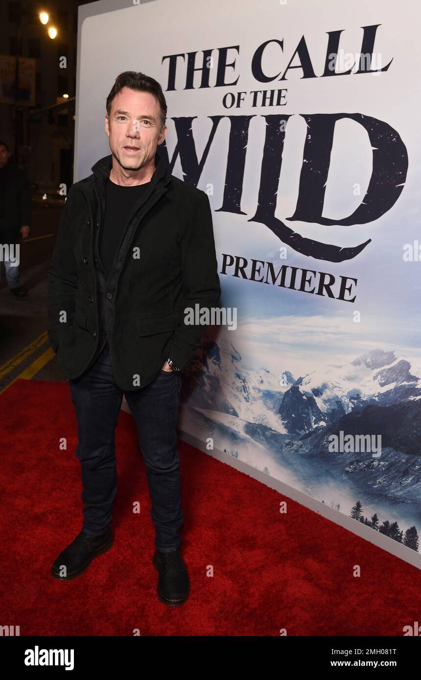 Movement coach Terry Notary poses at the premiere of the film "The Call ...