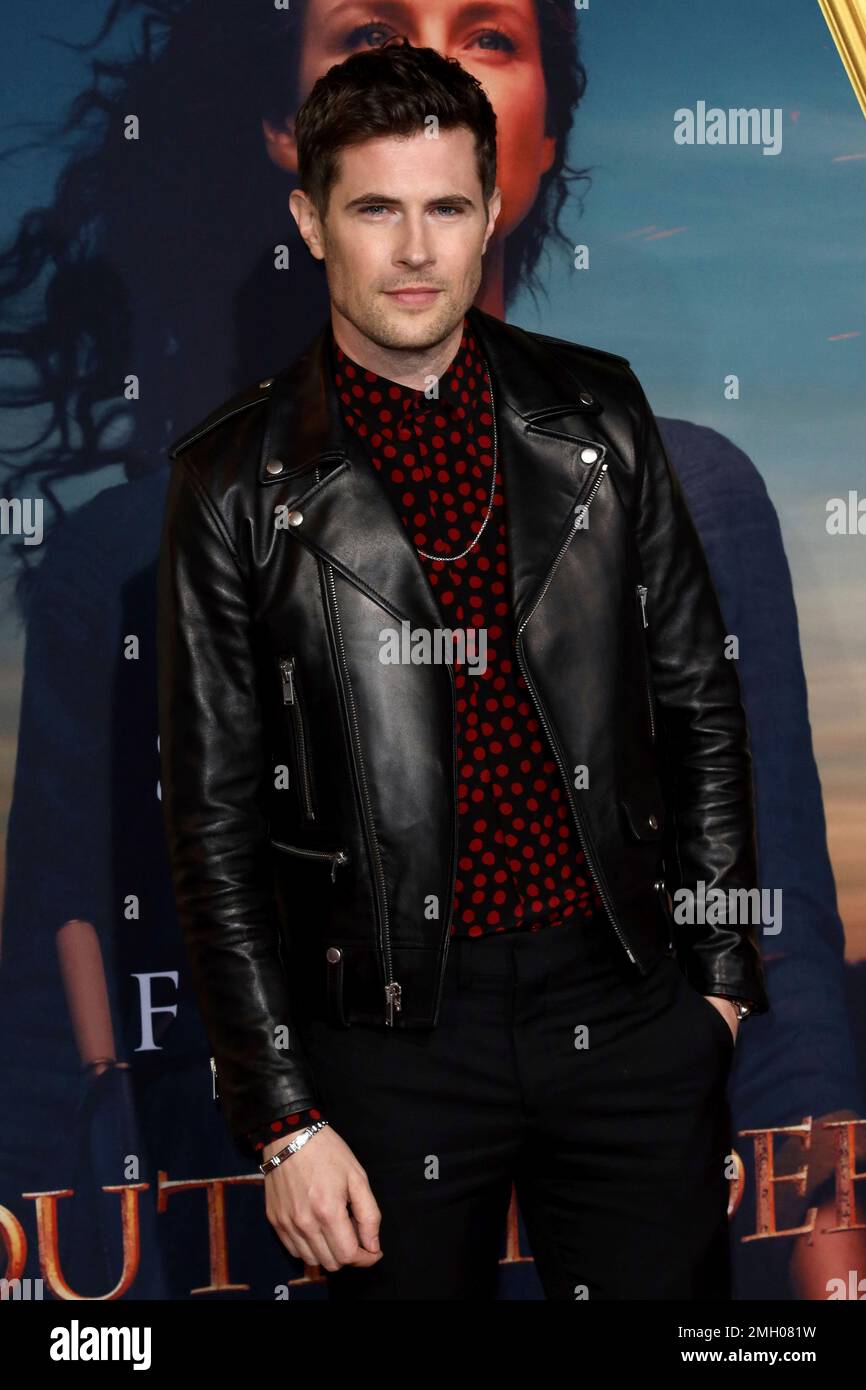 David Berry arrives at the Los Angeles Premiere of "Outlander" Season 5 ...