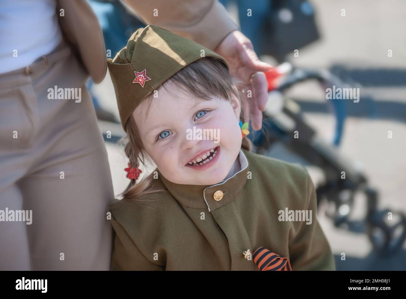 May 9, 2015, Kolomna, Moscow region, Russia. Victory Day celebration ...
