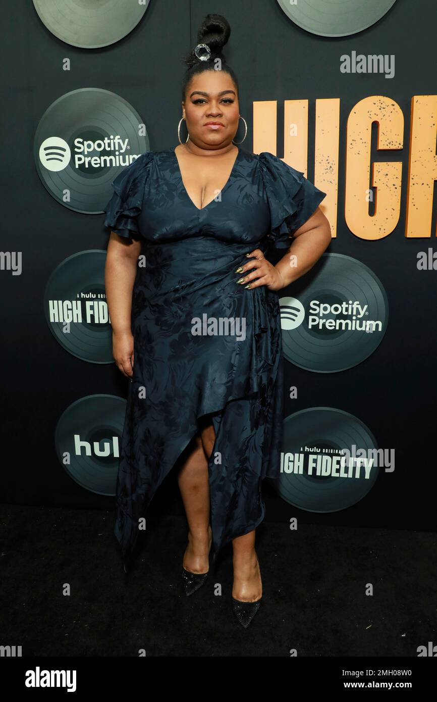Da'Vine Joy Randolph attends the premiere of Hulu's "High Fidelity" at ...
