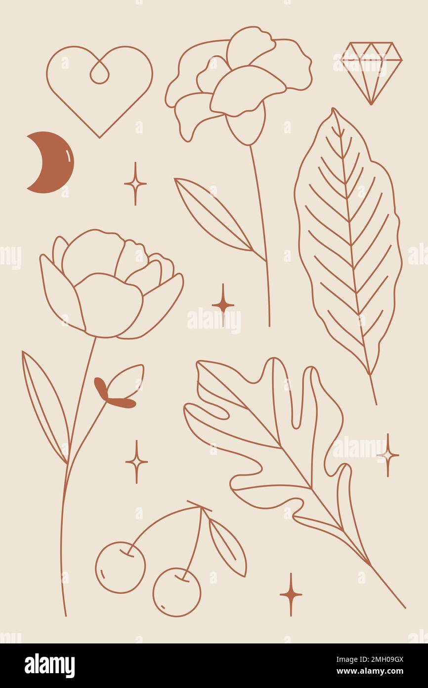 Diamond line art sketch Stock Vector Images - Alamy