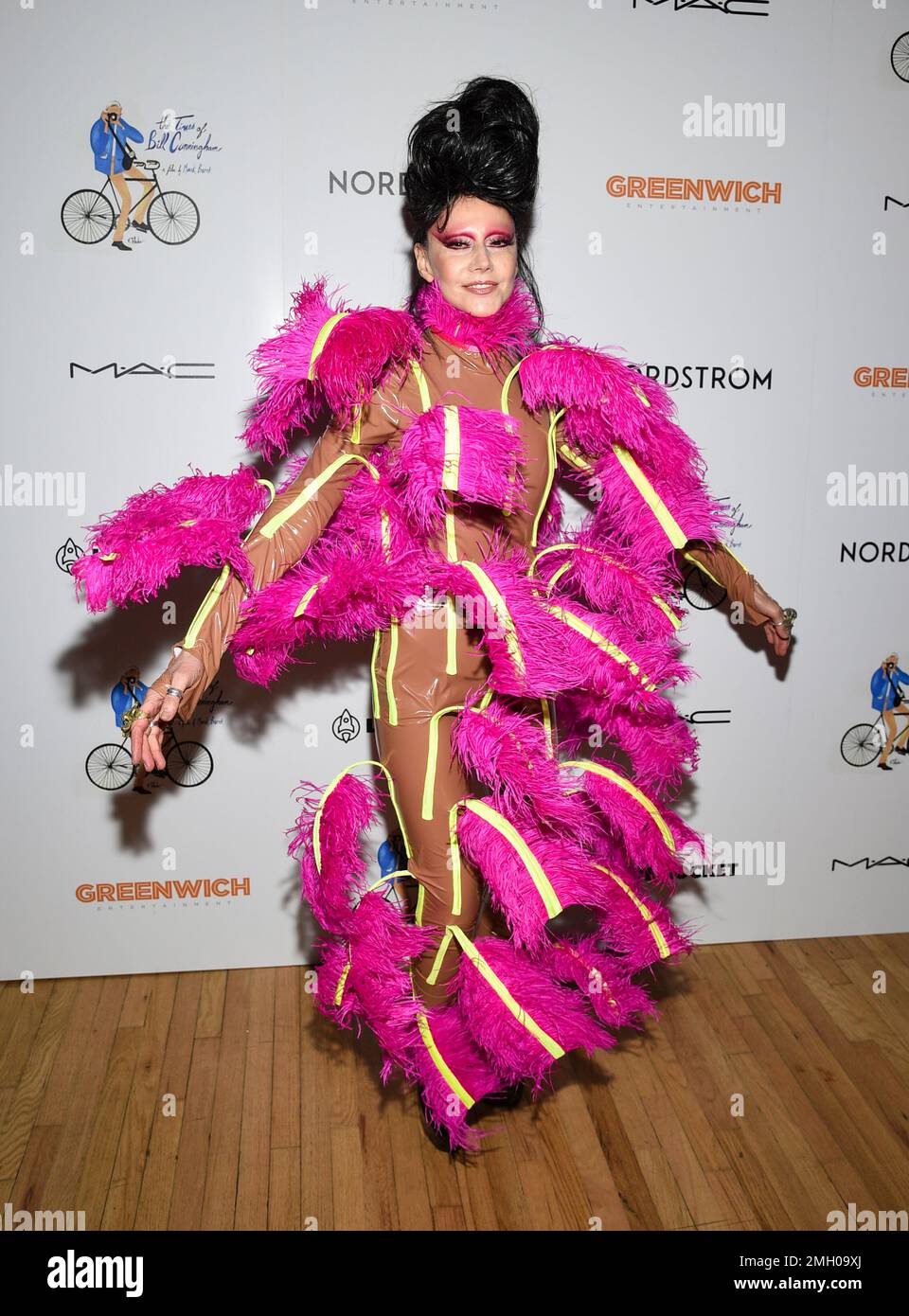 Susanne Bartsch attends a special screening of "The Times of Bill ...
