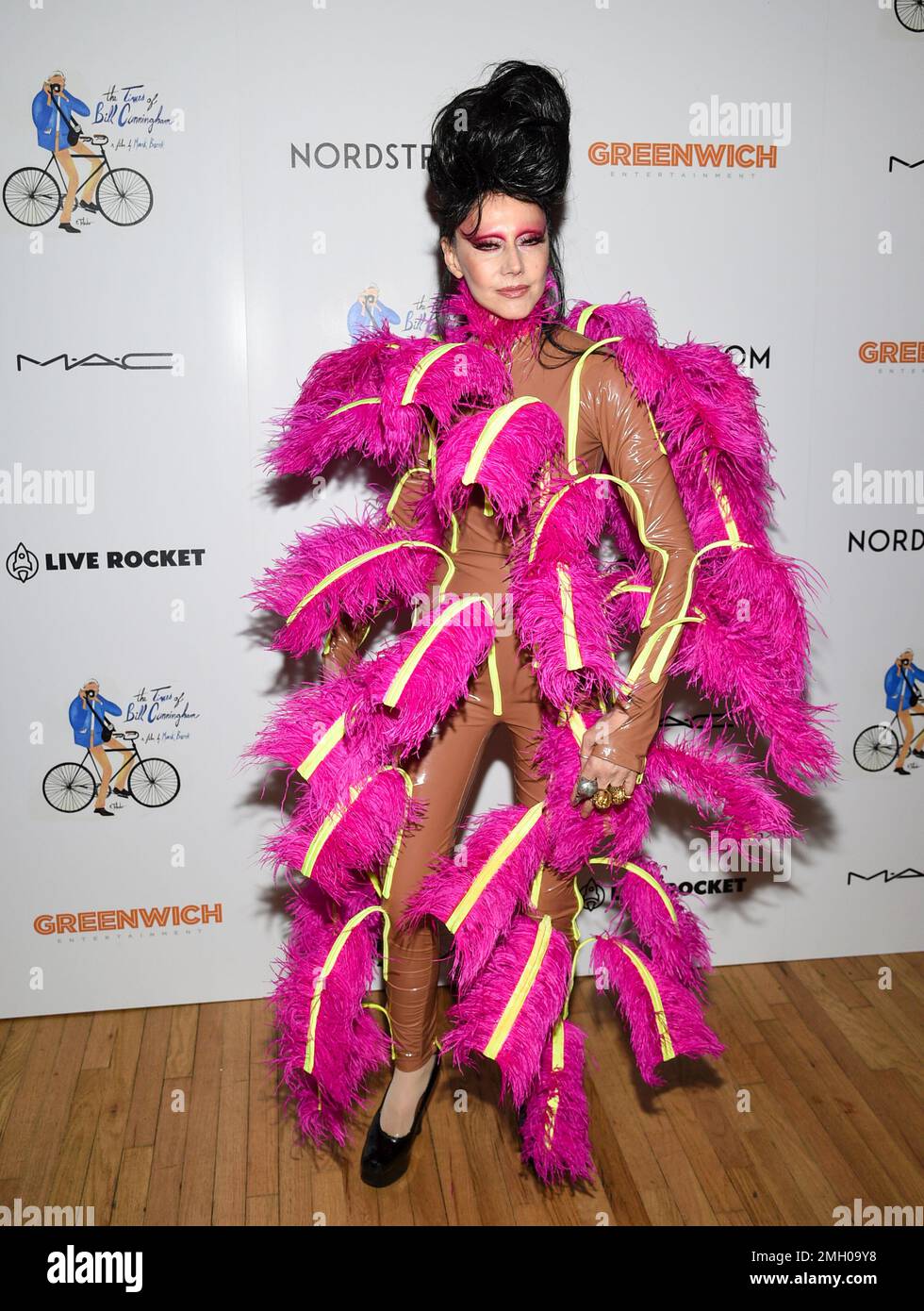 Susanne Bartsch attends a special screening of "The Times of Bill ...