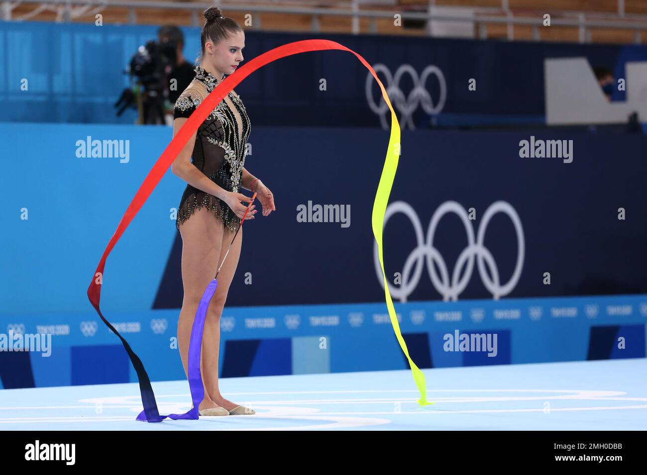 AUG 06, 2021 - Tokyo, Japan: Fanni PIGNICZKI of Hungary performs at the ...