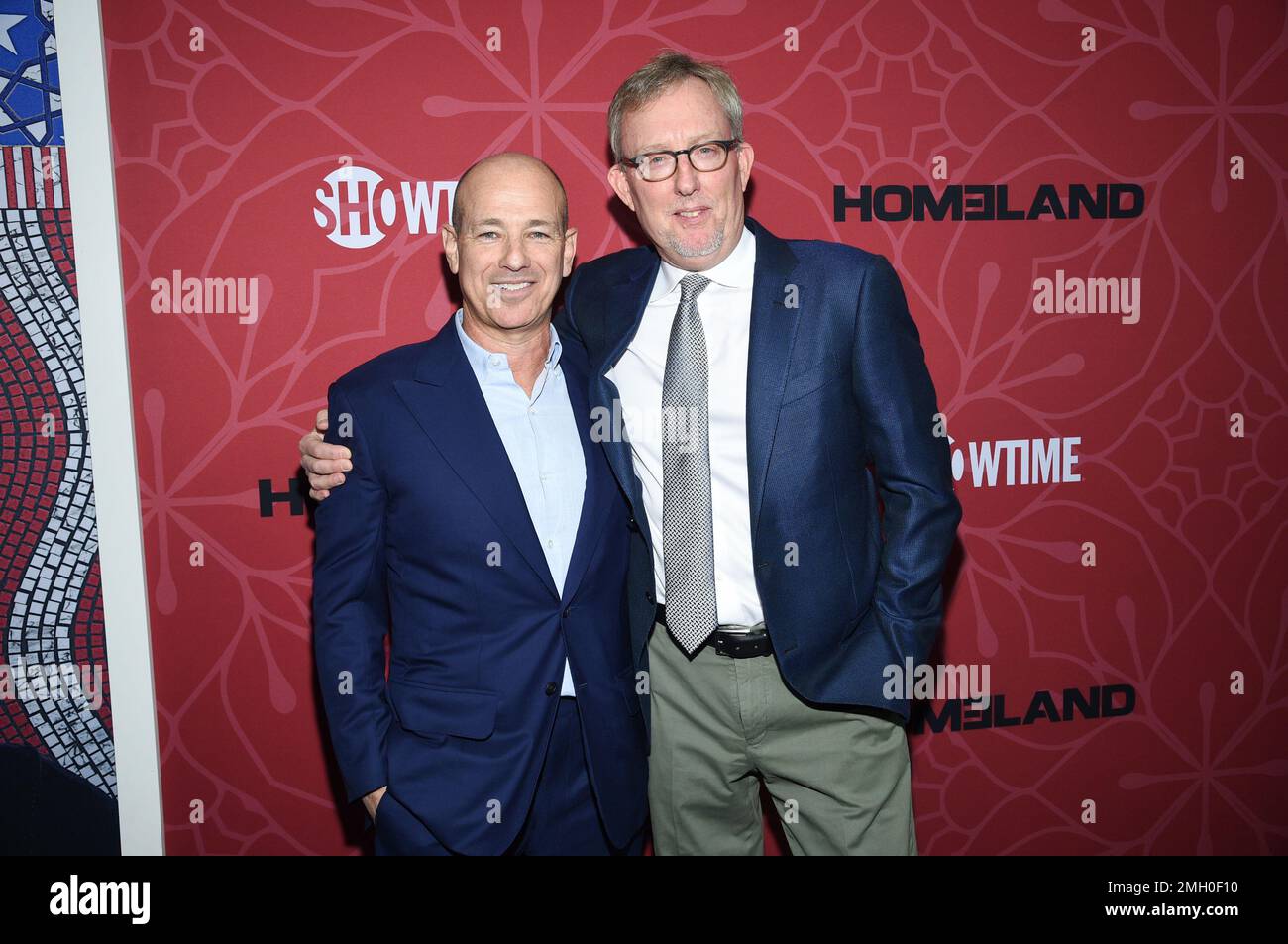Co-creator and executive producers Howard Gordon, left, and Alex Gansa ...