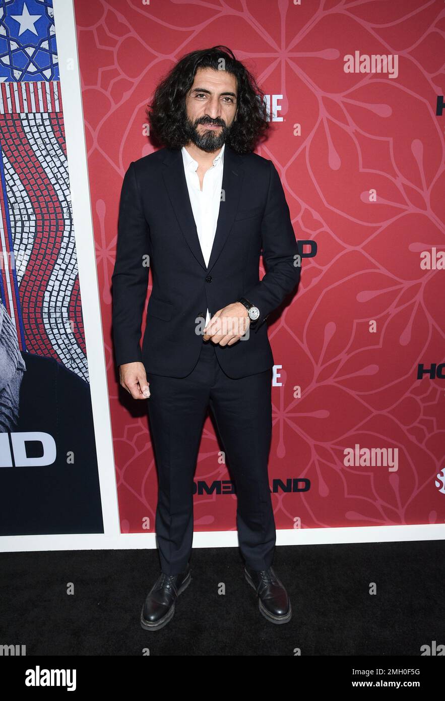 Actor Numan Acar attends Showtime's "Homeland" eighth and final season ...
