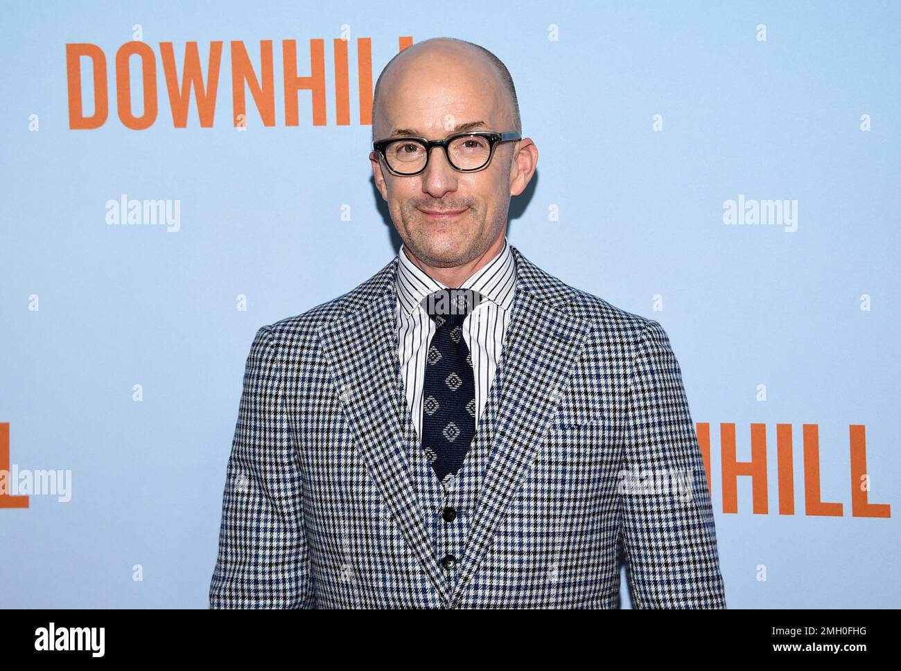 Director and screenwriter Jim Rash attends the premiere of "Downhill ...
