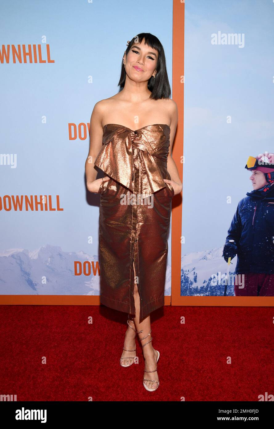 Actress Zoe Chao attends the premiere of "Downhill" at the SVA Theatre ...