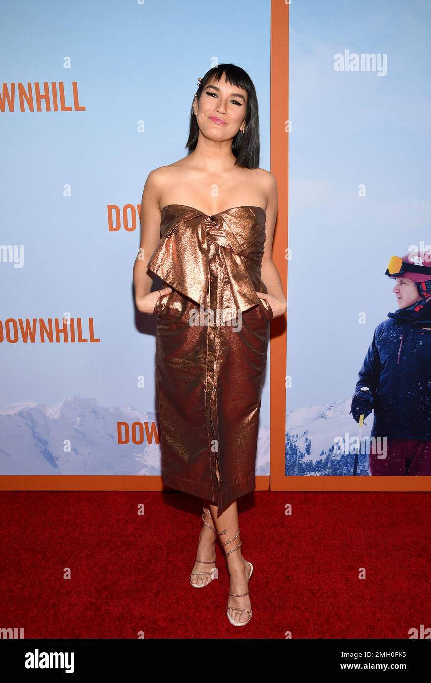 Actress Zoe Chao attends the premiere of "Downhill" at the SVA Theatre ...