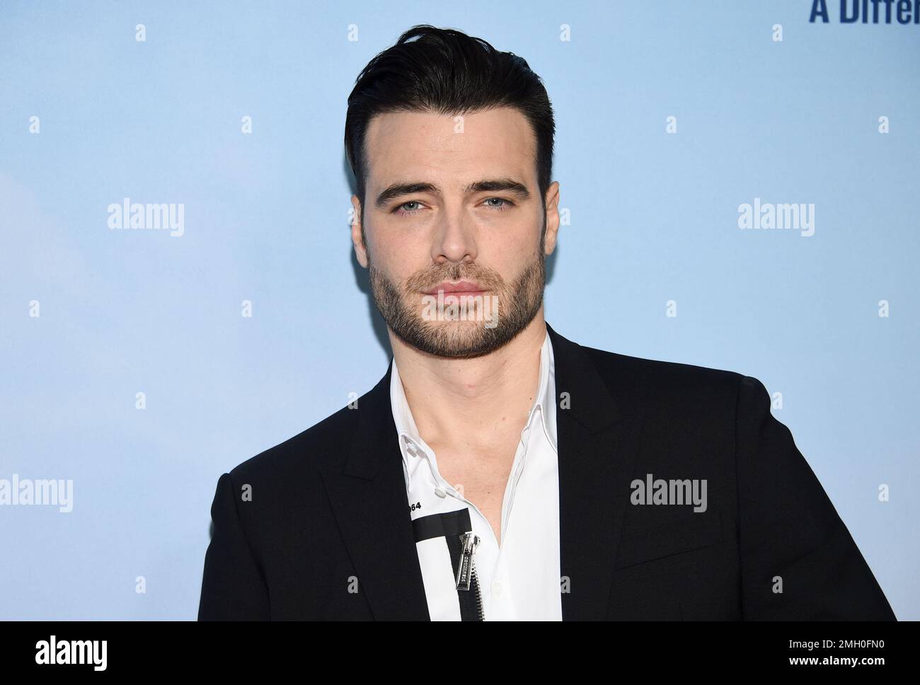 Actor Giulio Berruti attends the premiere of "Downhill" at the SVA ...