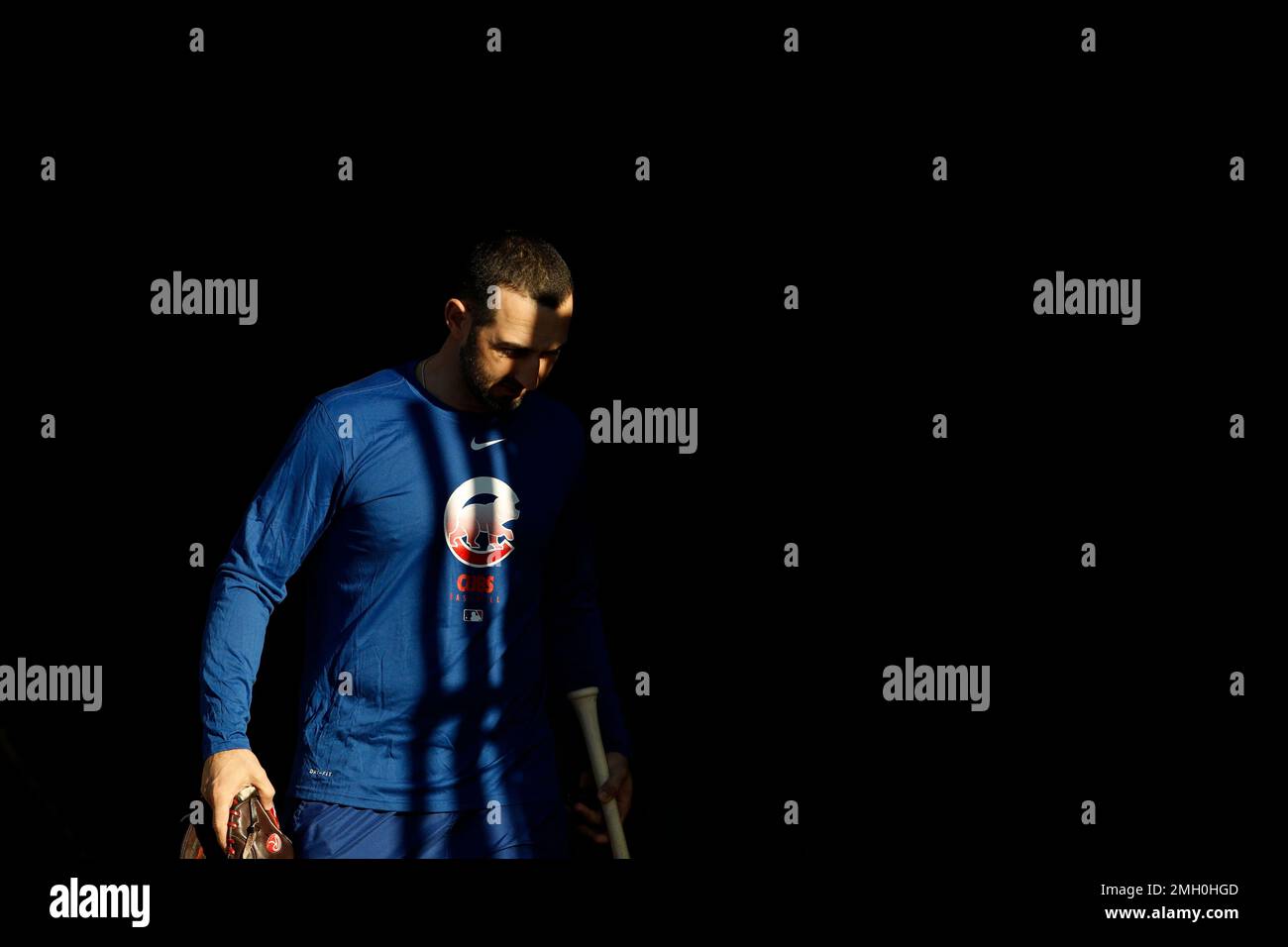 Chicago Cubs second baseman Daniel Descalso during a spring training ...