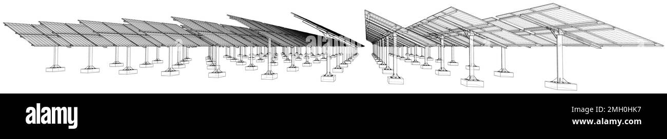Solar Panel Concept. Vector Stock Vector Image & Art - Alamy