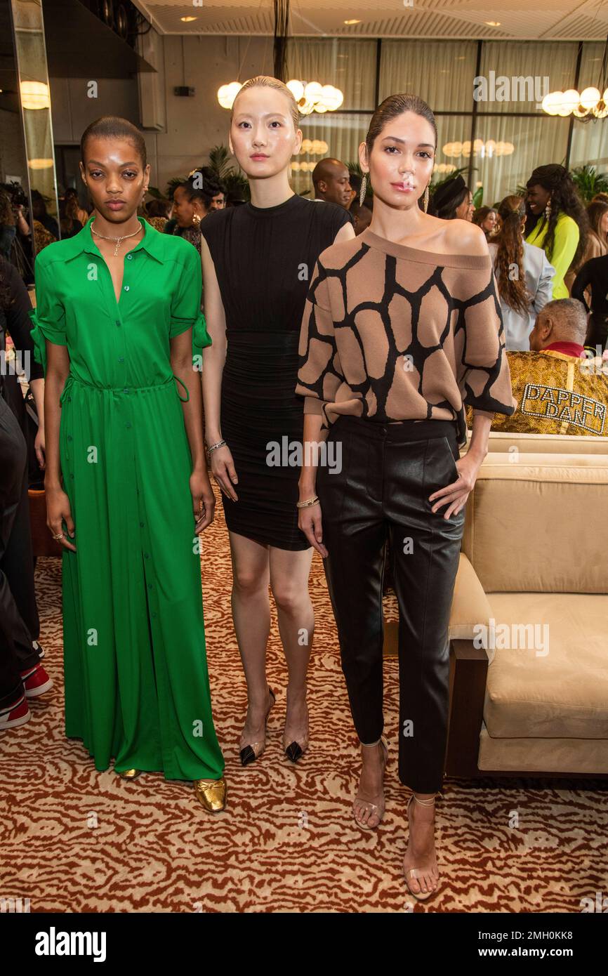 The S by Serena collection is modeled at Spring Place during NYFW Fall ...