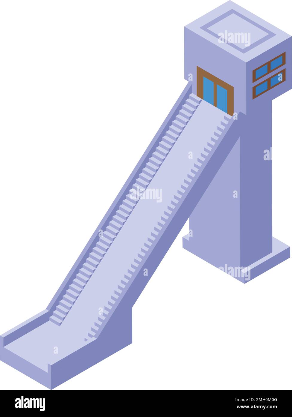 Track jumper icon isometric vector. Ski jump. Snow mountain Stock ...
