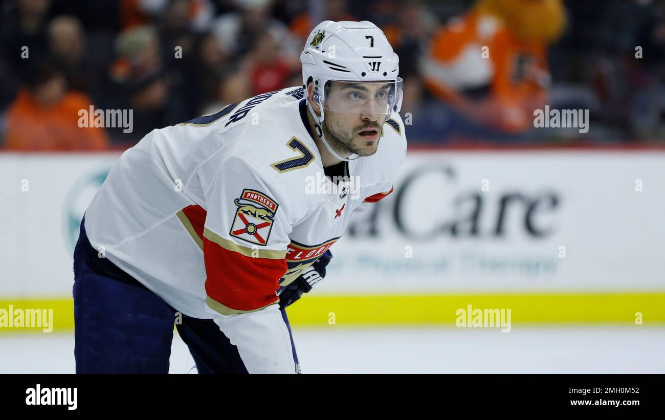 Florida Panthers' Colton Sceviour plays during an NHL hockey game ...