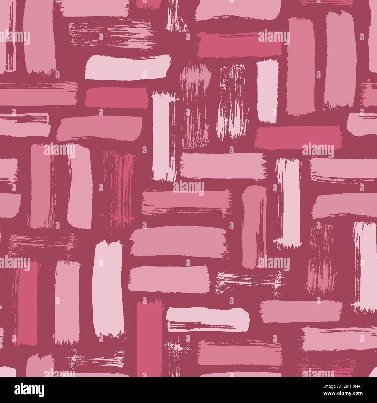 Seamless pattern with scattered stroke smears splash in grunge style ...