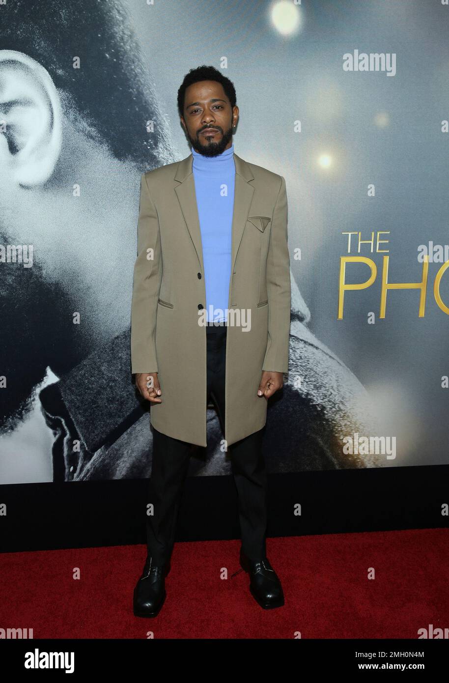 Actor LaKeith Stanfield attends the world premiere of "The Photograph ...