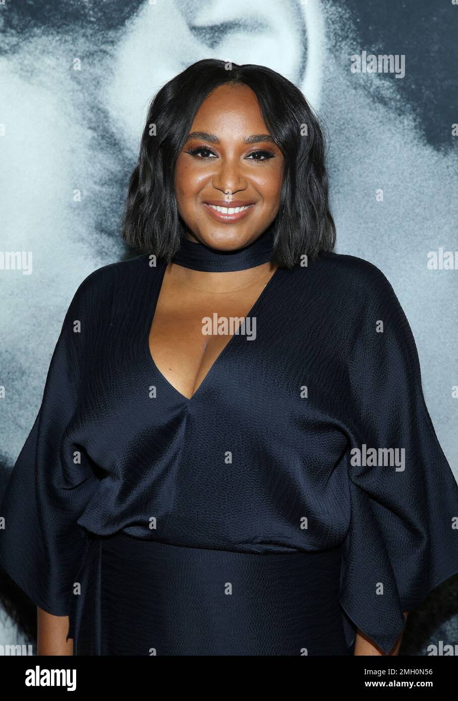 Director Stella Meghie attends the world premiere of "The Photograph ...