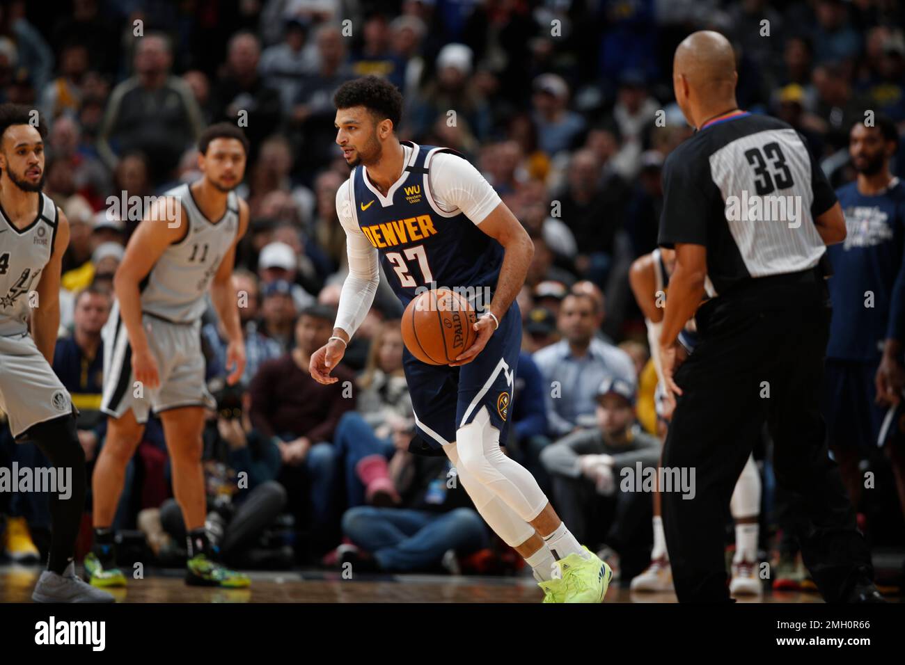 Denver Nuggets guard Jamal Murray (27) in the second half of an NBA ...