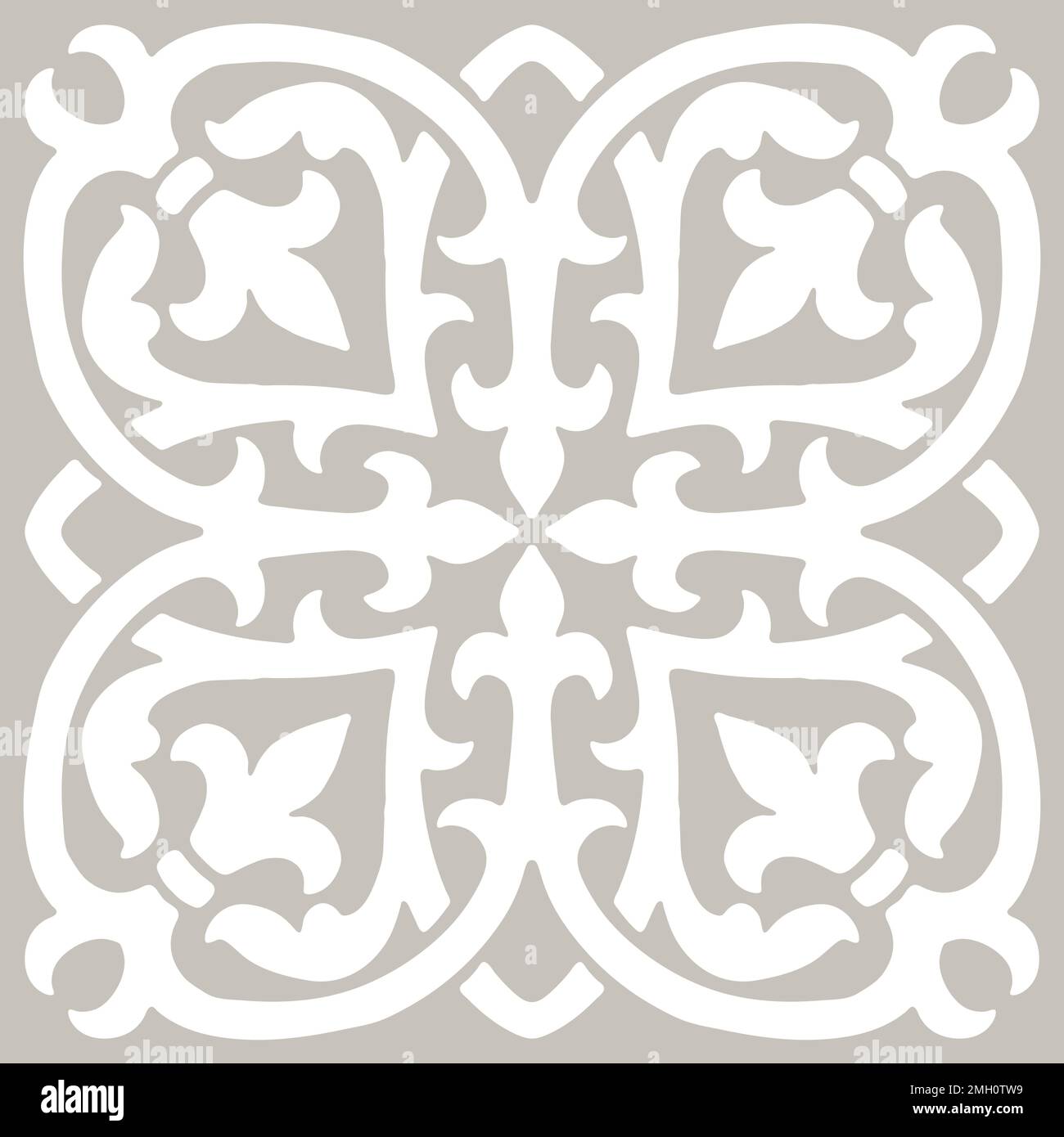 Ancient ceramic tile pattern. Wall or floor texture. Decorative antique ...