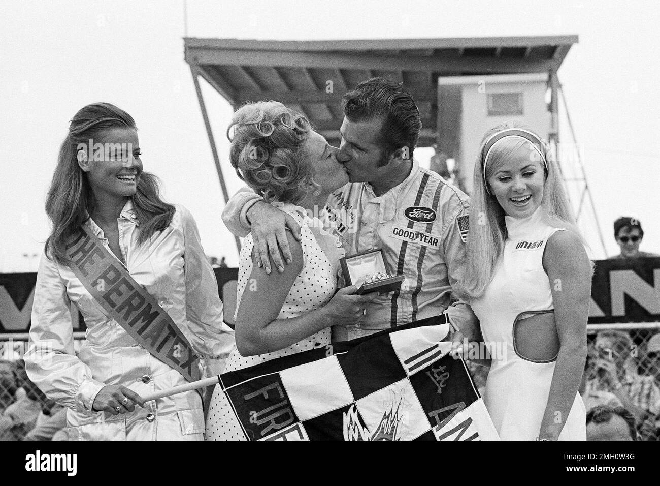 FILE - In this July 4, 1969, file photo, LeeRoy Yarbrough gets a ...