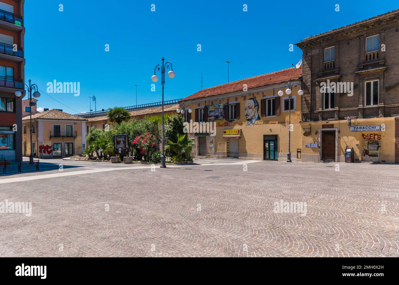Pescara (Italy) - The big city along the Adriatic sea with Ponte del ...