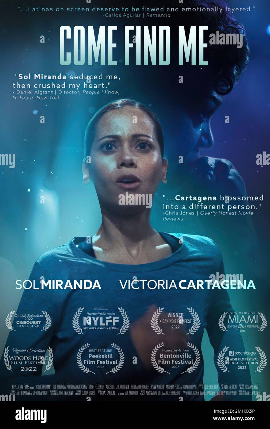 COME FIND ME, poster, from top: Sol Miranda, Victoria Cartagena, 2021. © Deskpop Entertainment ...