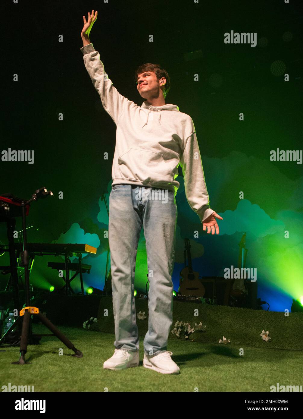 Alexander O'Connor of the band Rex Orange County performs in concert ...