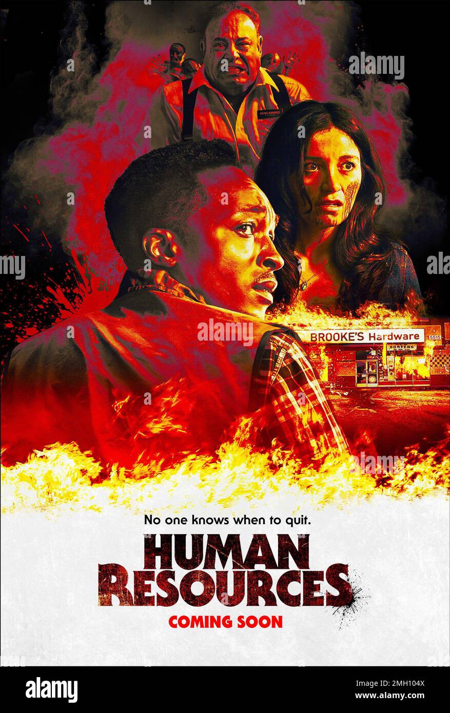 HUMAN RESOURCES, poster, from top: Anthony Candell, Sarah Jose, Hugh ...