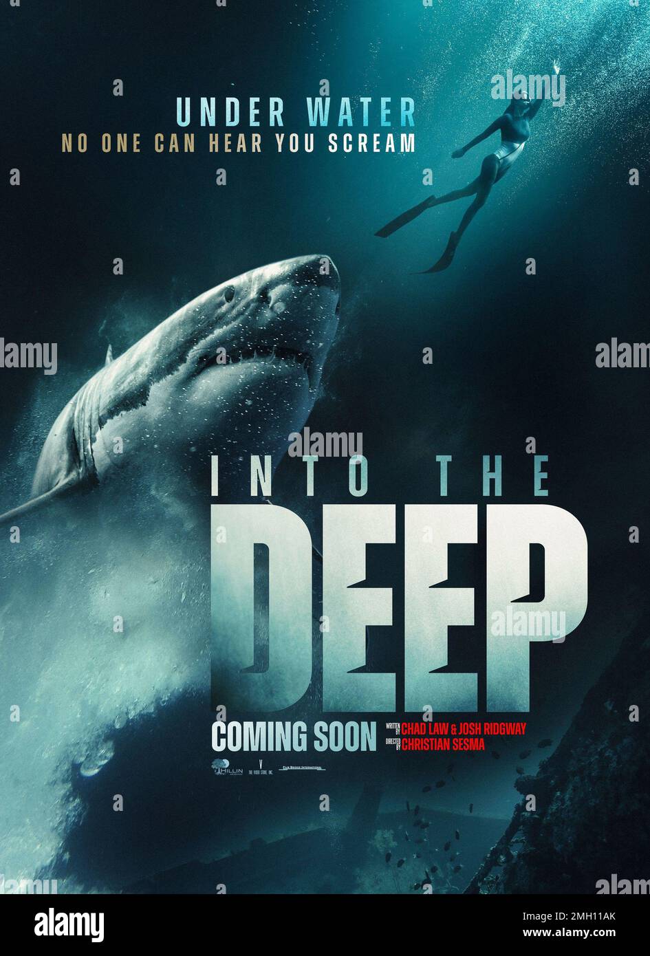 INTO THE DEEP, poster, 2023. © Hillin Entertainment /Courtesy Everett ...