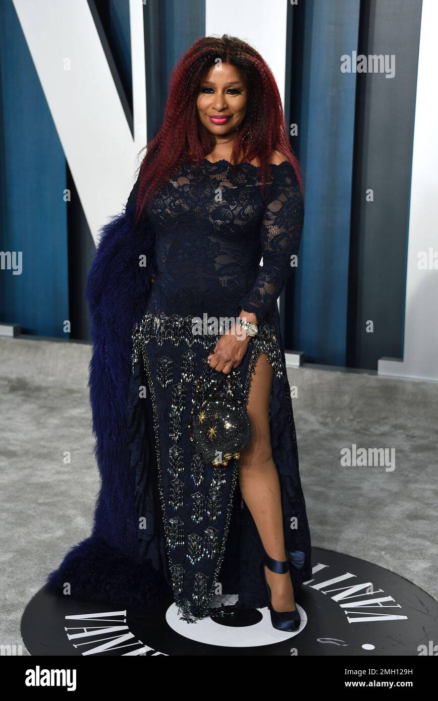 Chaka Khan arrives at the Vanity Fair Oscar Party on Sunday, Feb. 9 ...