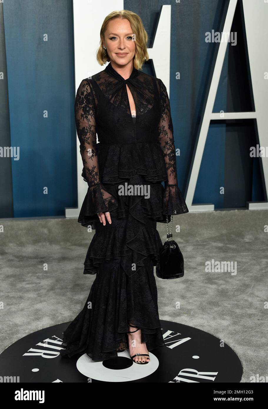 Annie Maude Starke arrives at the Vanity Fair Oscar Party on Sunday ...