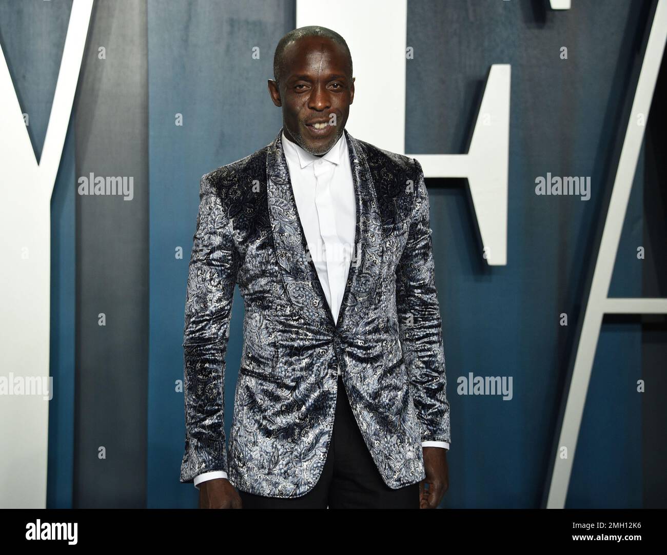 Michael K. Williams arrives at the Vanity Fair Oscar Party on Sunday ...