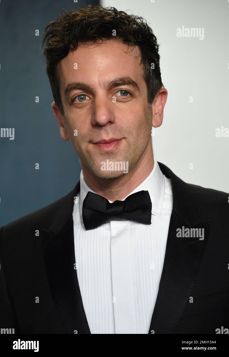 B.J. Novak arrives at the Vanity Fair Oscar Party on Sunday, Feb. 9 ...