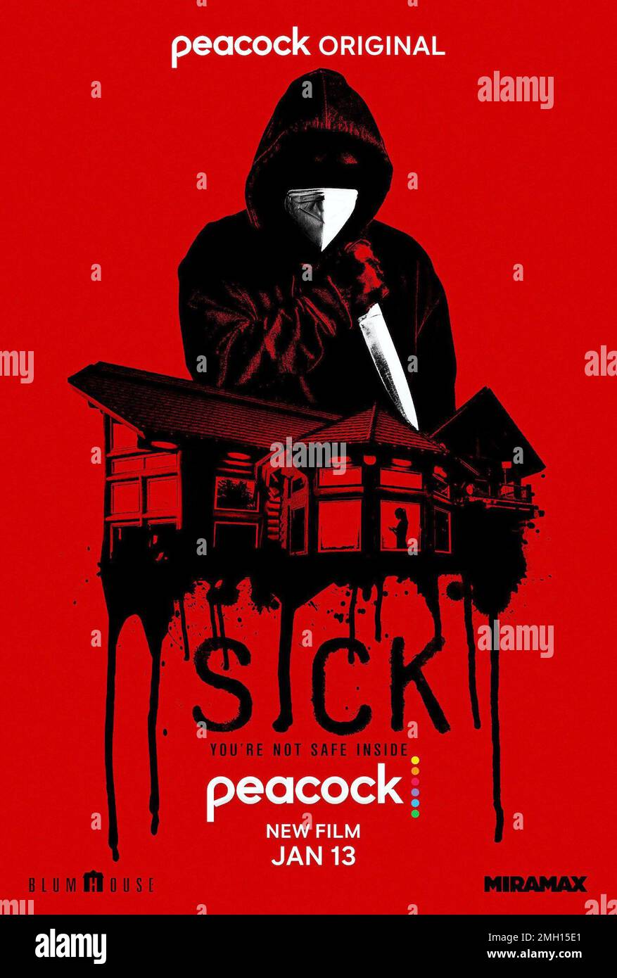 SICK, US poster, 2022. © Peacock / Courtesy Everett Collection Stock ...