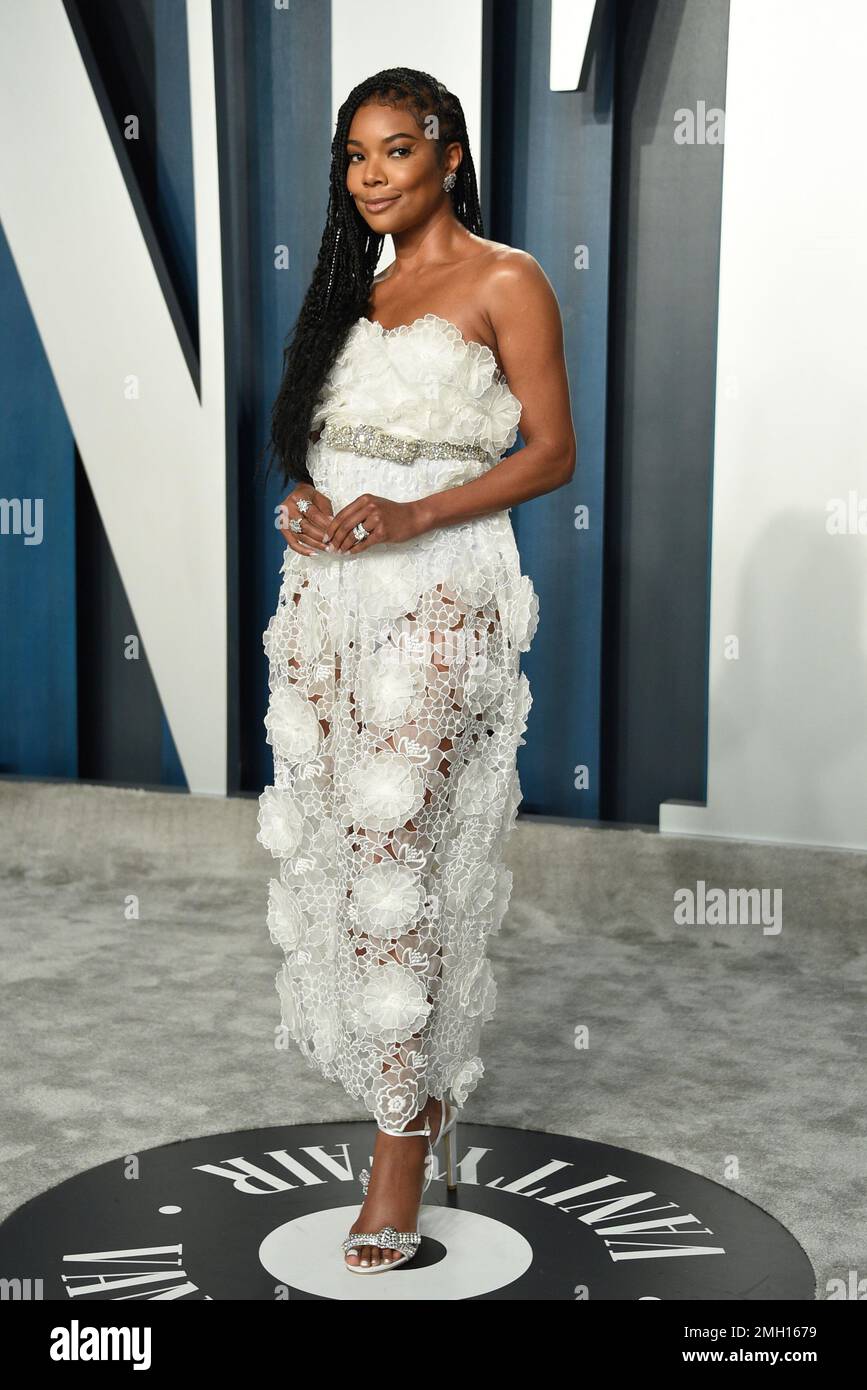 Gabrielle Union arrives at the Vanity Fair Oscar Party on Sunday, Feb ...